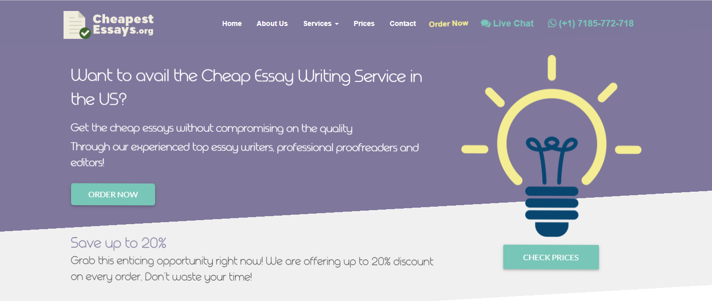 CheapestEssays.Org Reviews | Studentso.com